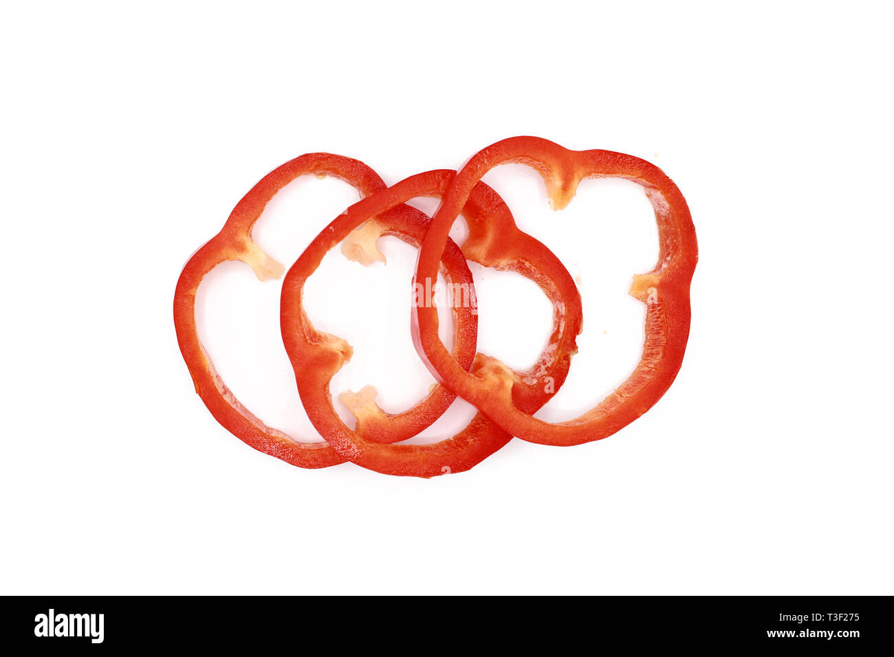 Green sweet pepper slice hi-res stock photography and images - Alamy