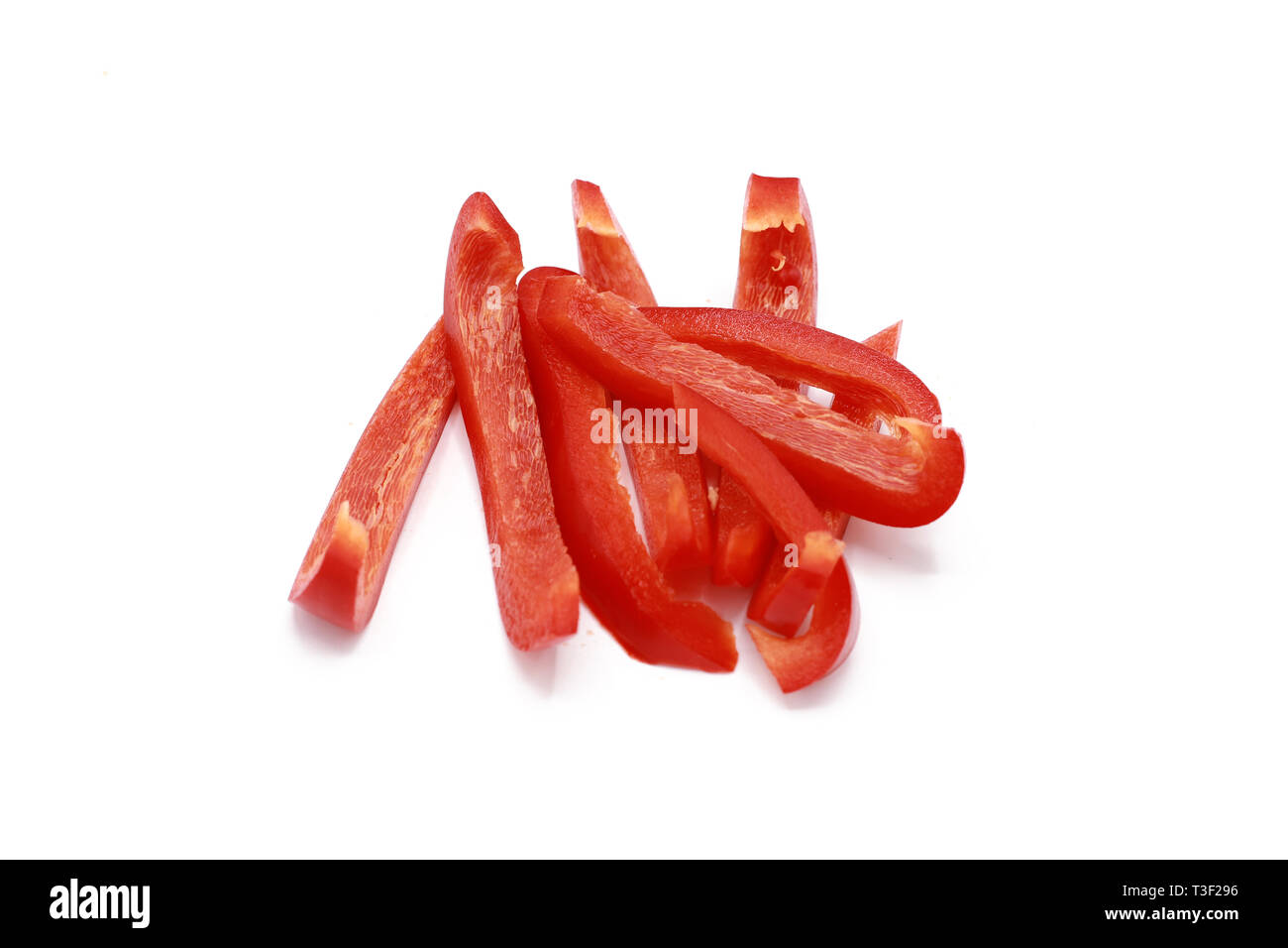 Sliced rings green peppers hi-res stock photography and images - Alamy