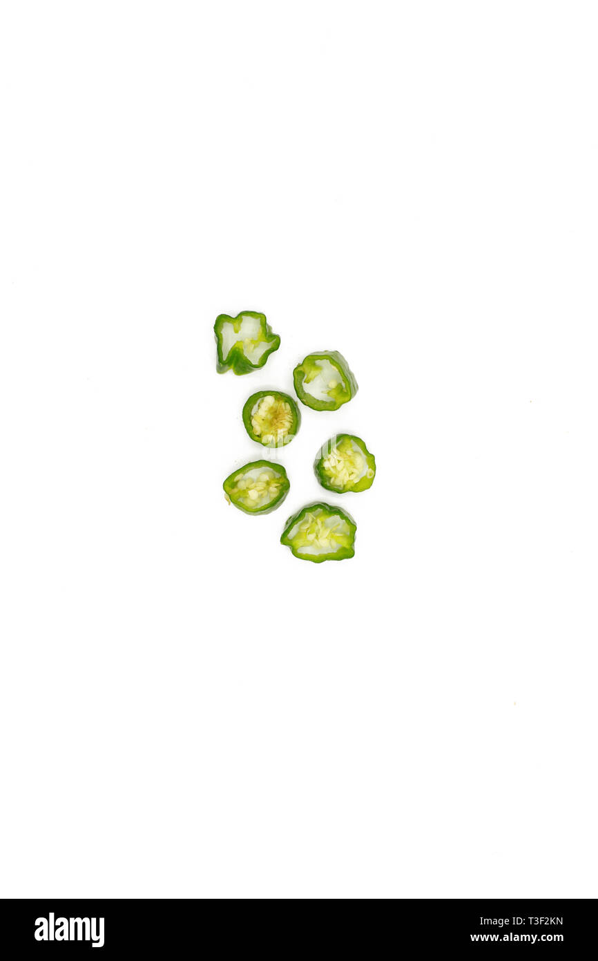 Chilli pod Cut Out Stock Images & Pictures - Alamy