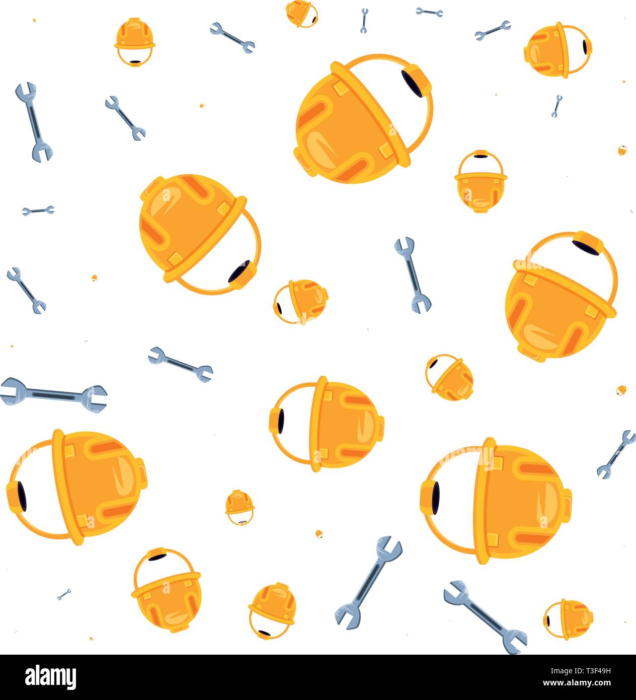 Industrial safety helmets Stock Vector Images - Alamy