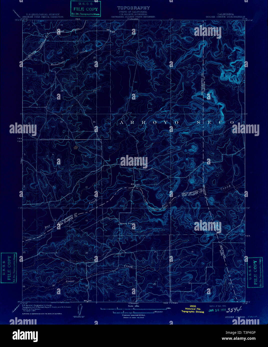 Goose creek map hi-res stock photography and images - Alamy