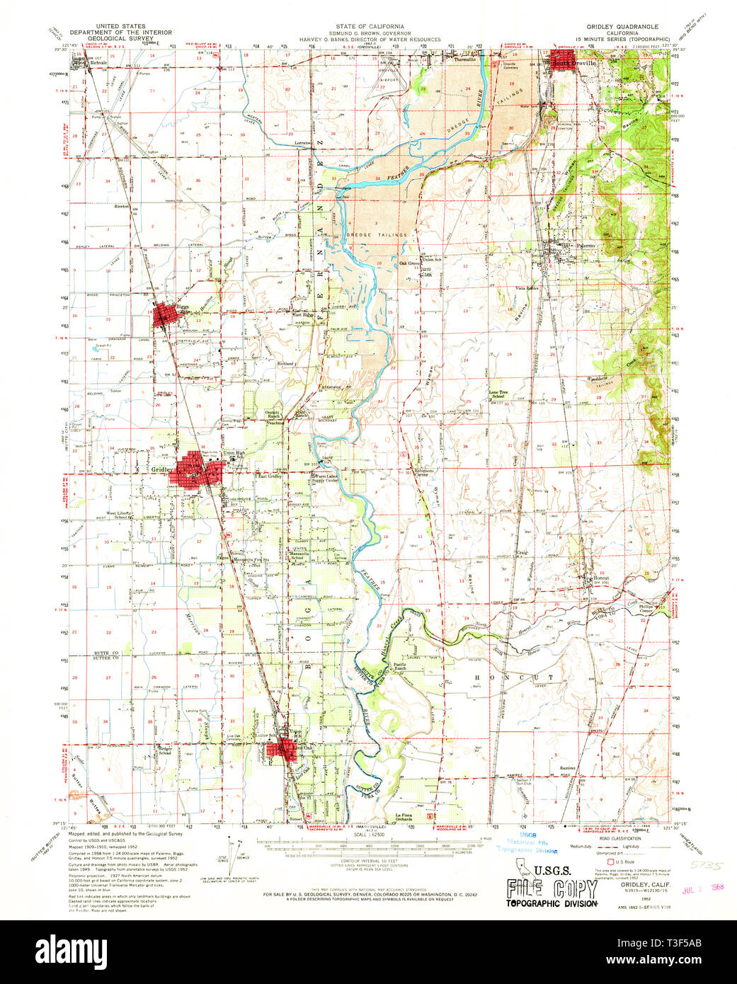 Gridley Cut Out Stock Images & Pictures - Alamy