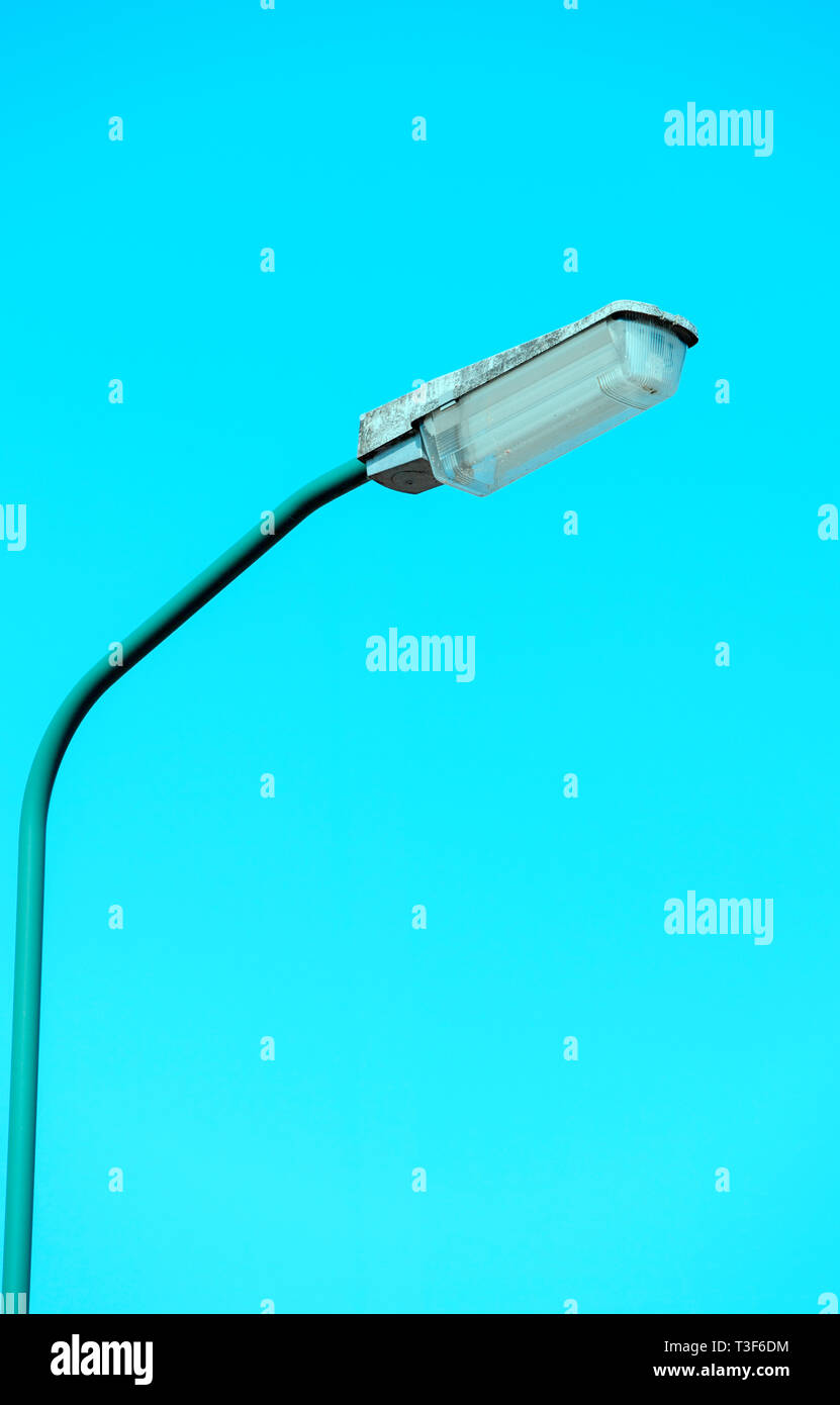 Blue street lighting hi-res stock photography and images - Alamy
