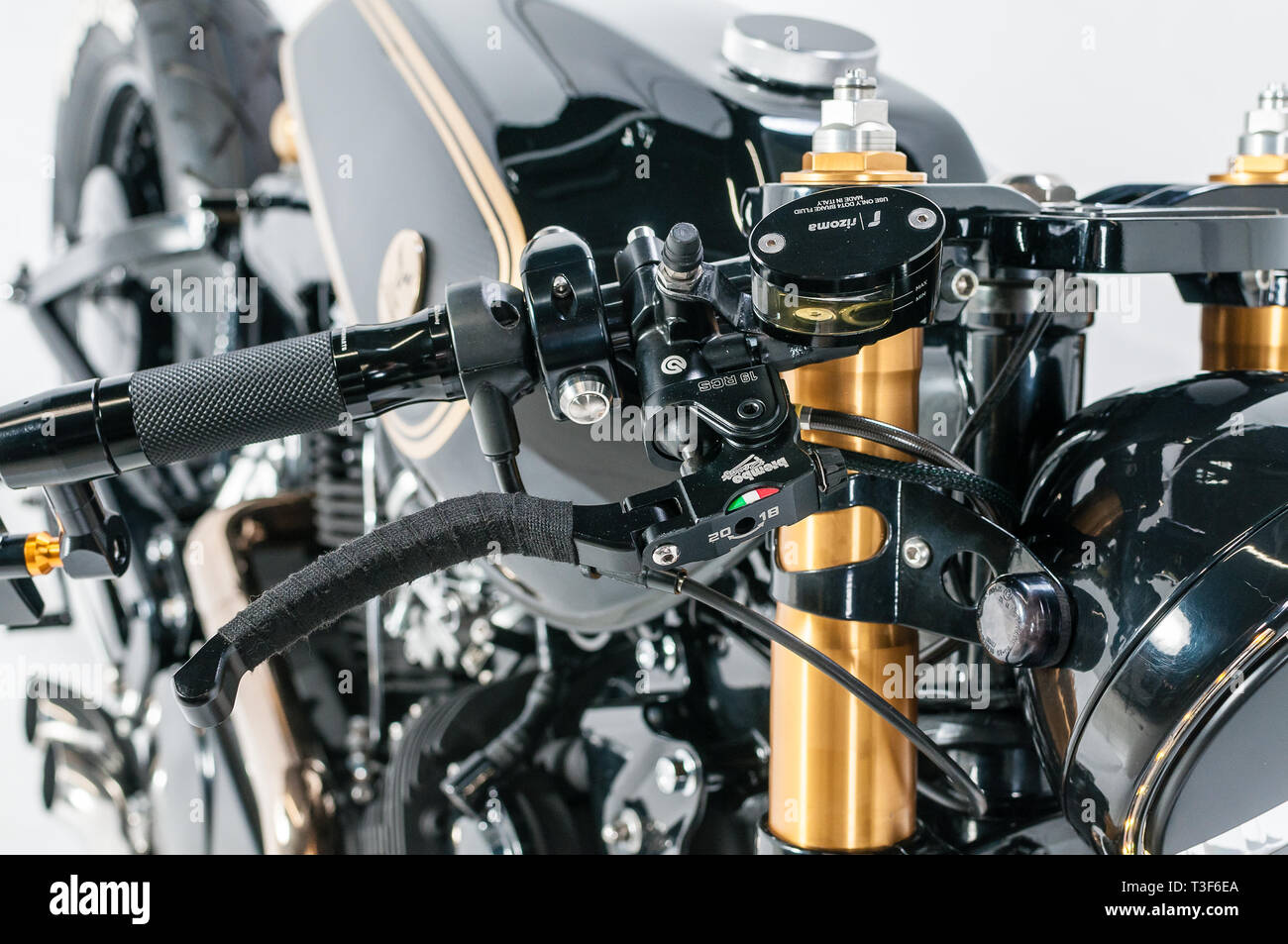 Warsaw, Poland, March 01, 2019: Warsaw Custom Motorcycles Show ...