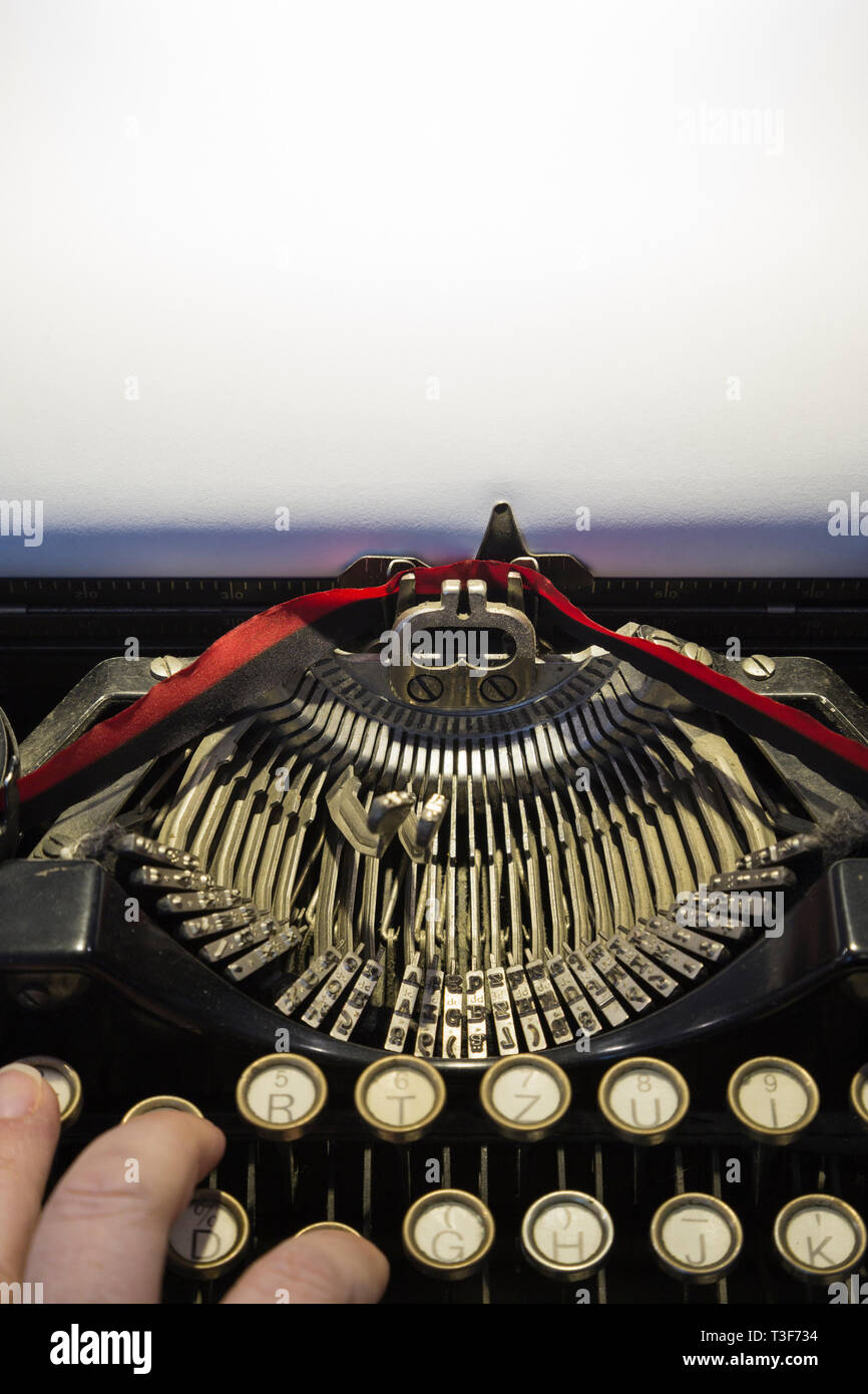 Typing Ribbon High Resolution Stock Photography and Images - Alamy