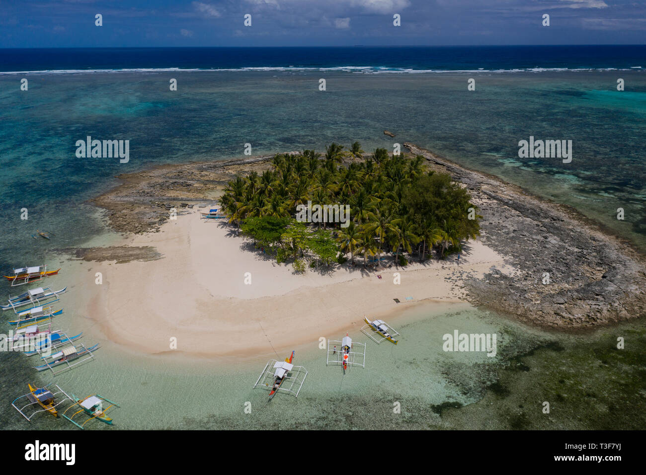 Aerial view of Guyam Island Siargao,Philippines Stock Photo - Alamy
