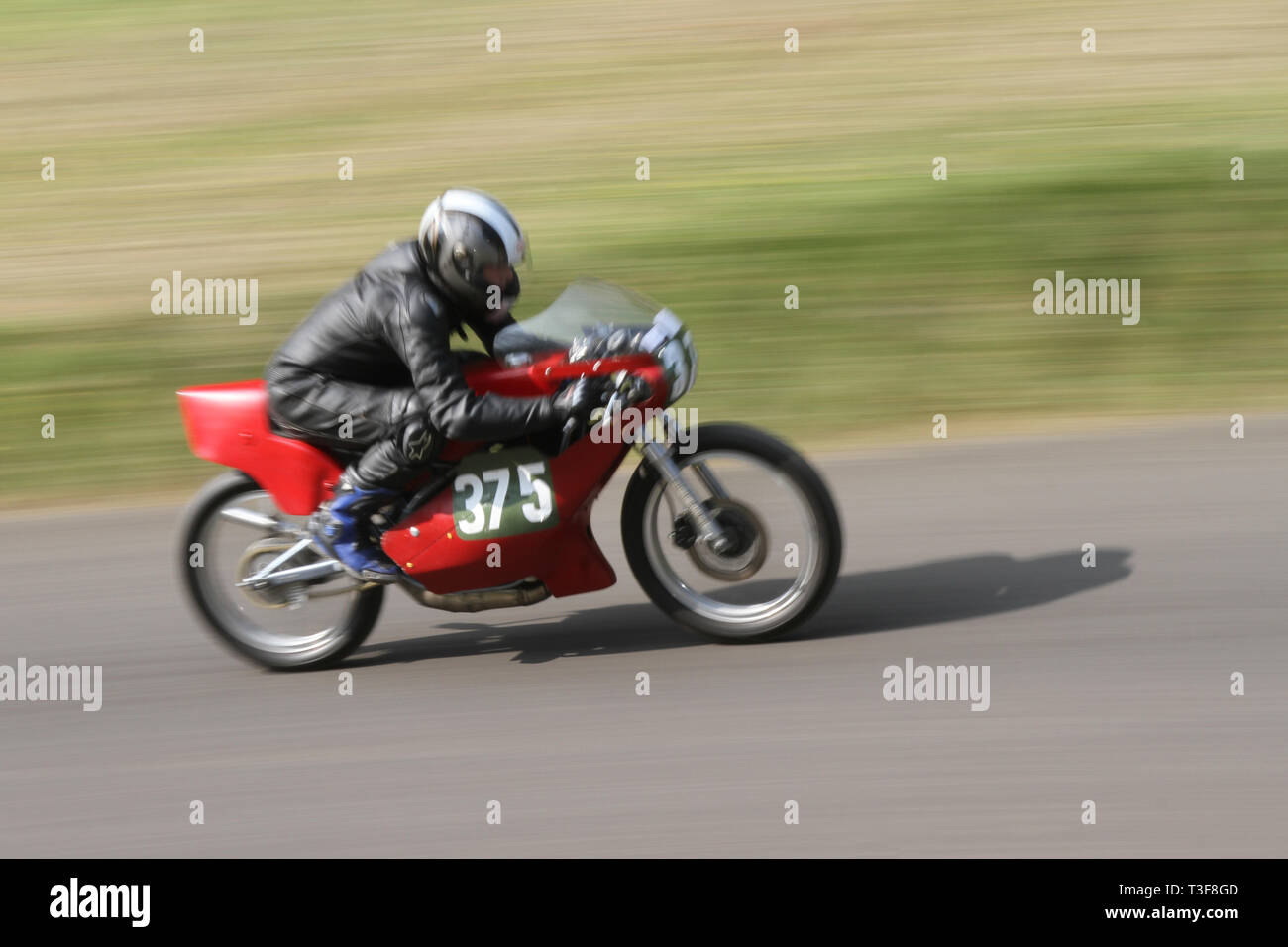 Chorley, Lancashire, UK. April, 2019. Hoghton Tower 43rd Motorcycle ...