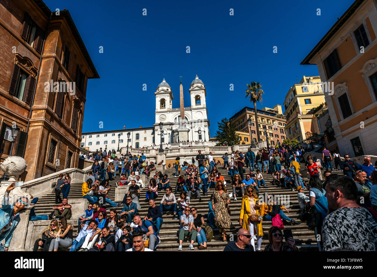 Spanish Steps, Rome, Italy Stock Photo - Alamy