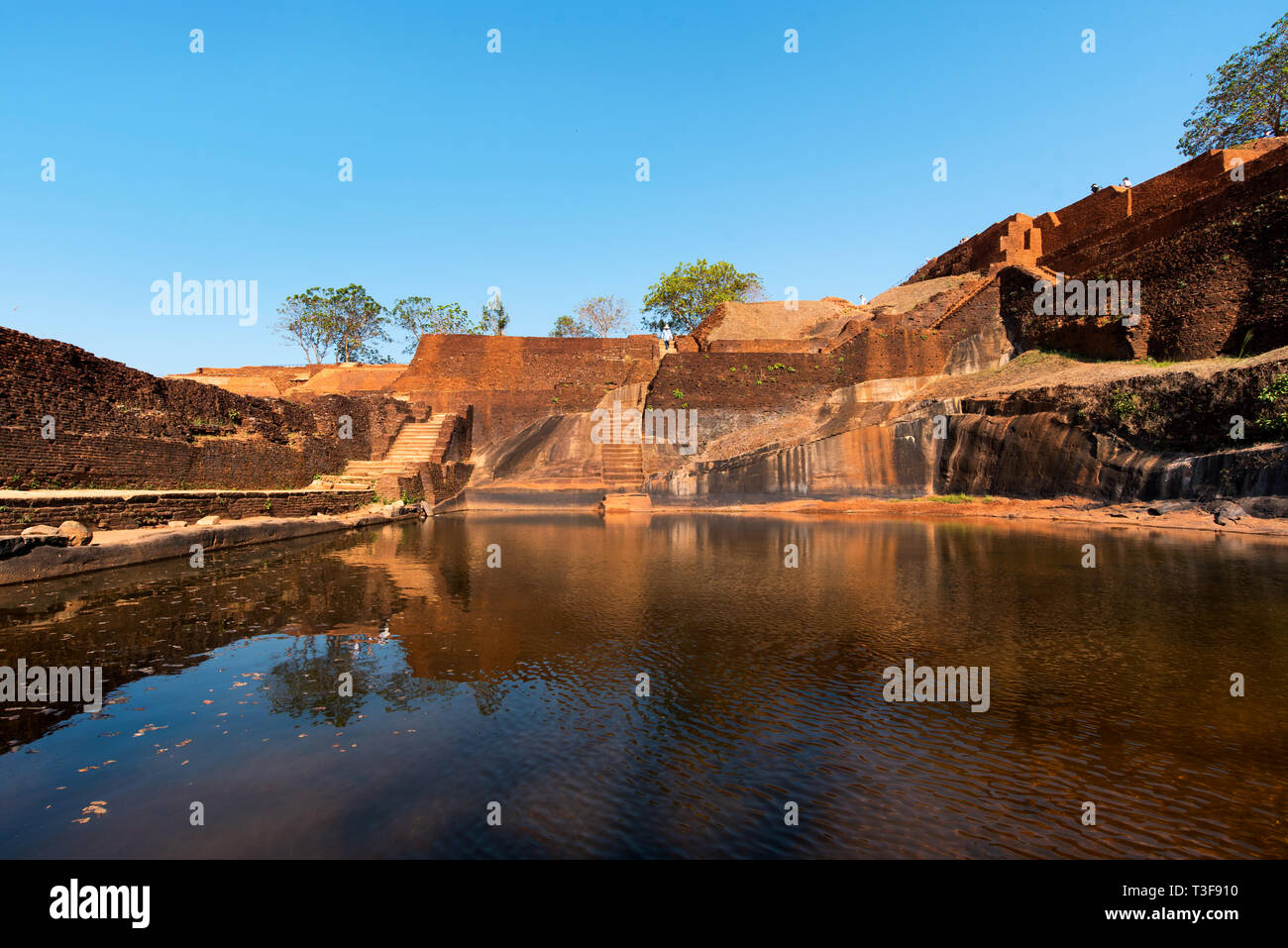 Sigiriya rock fortress in Central Province of Sri Lanka Stock Photo - Alamy