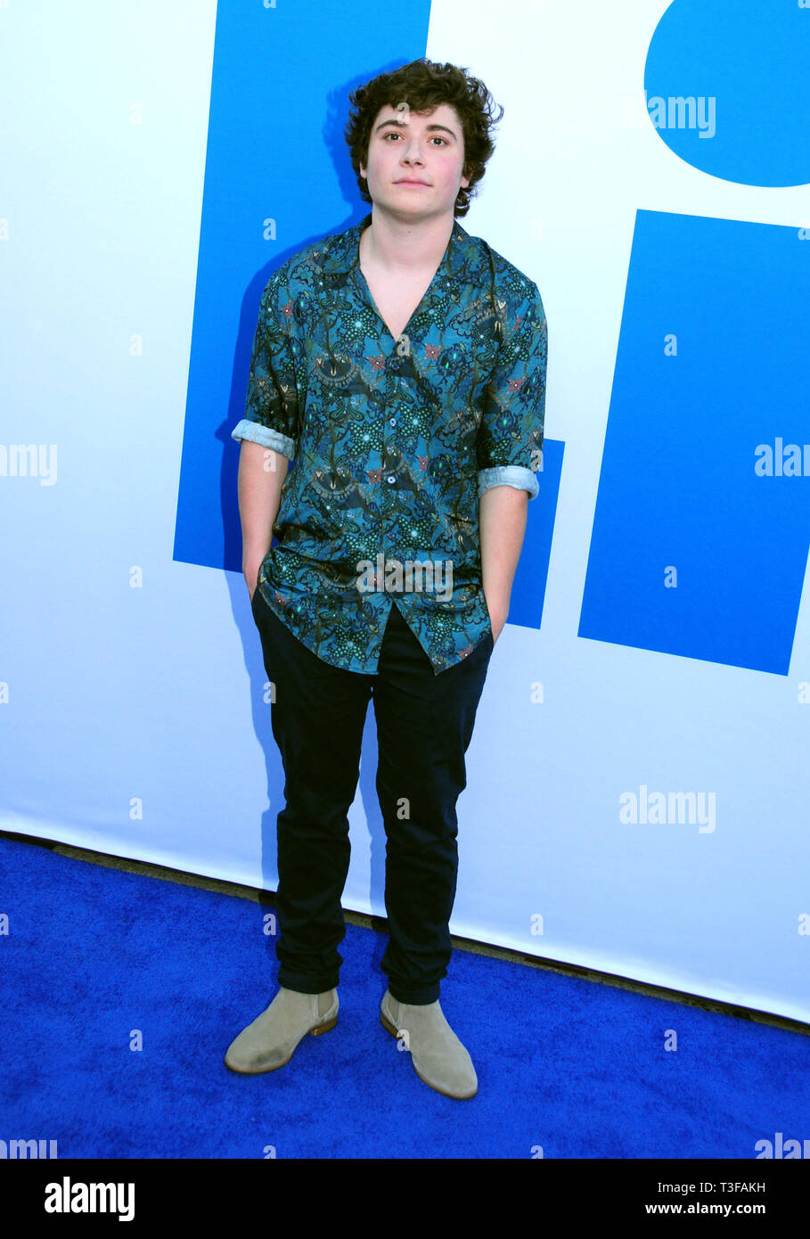 Los Angeles, California, USA 8th April 2019 Actor Austin Zajur attends ...