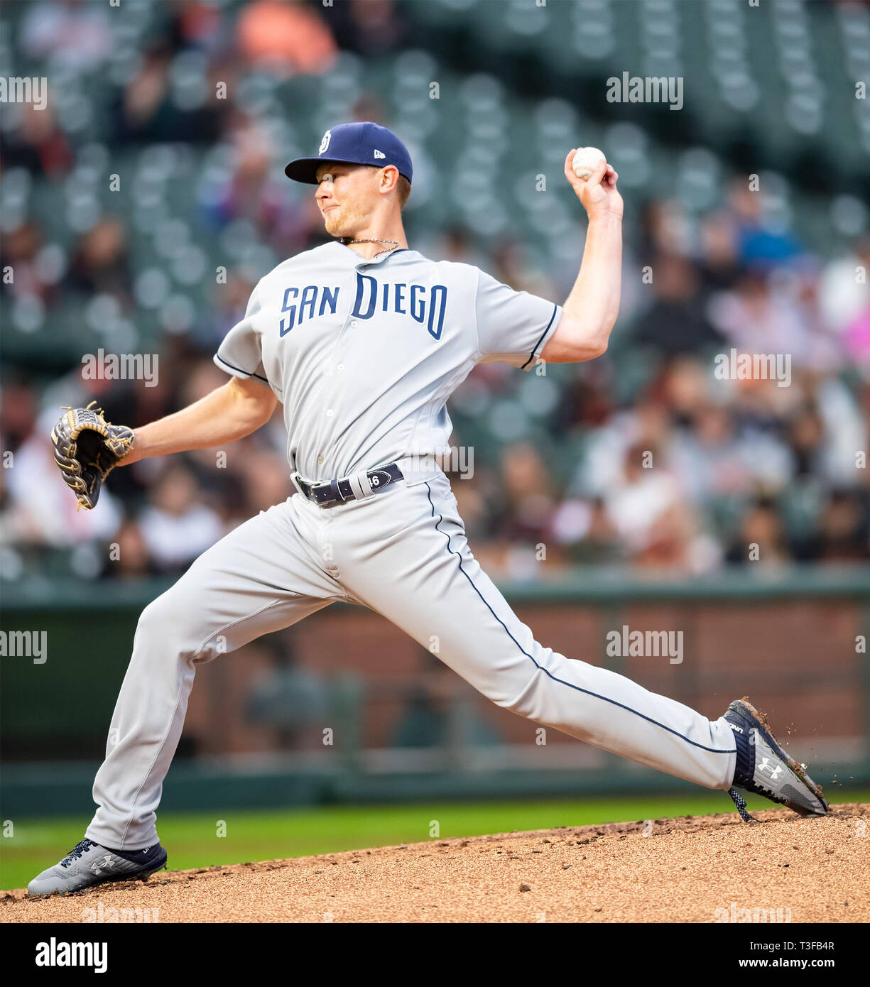 San Francisco, California, USA. 08th Apr, 2019. San Diego Padres ...