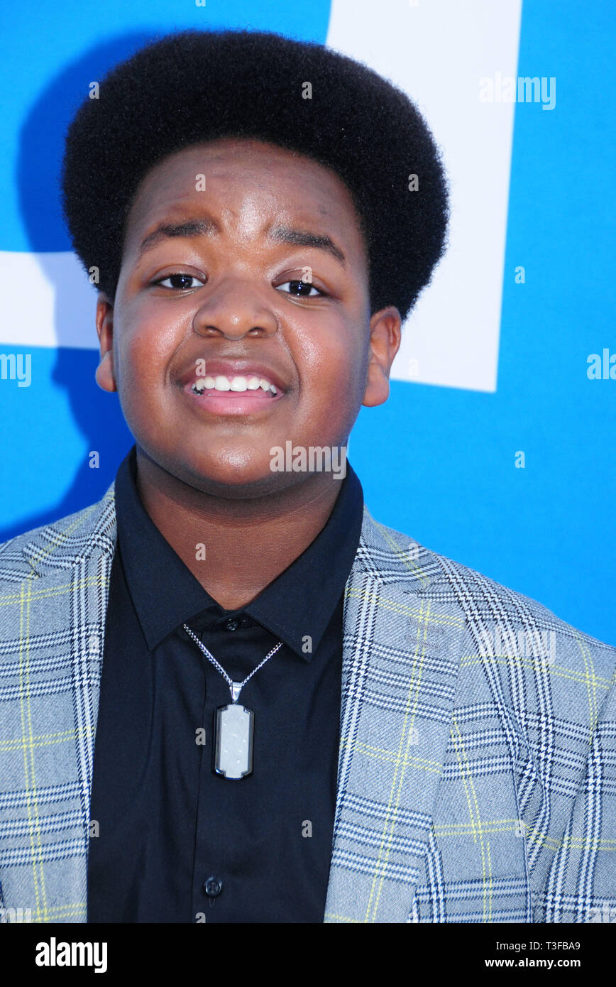 Los Angeles, California, USA 8th April 2019 Actor Keith L. Williams ...