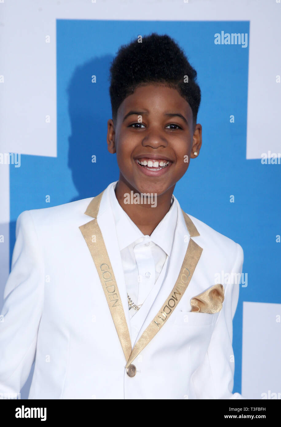 Los Angeles, Ca, USA. 8th Apr, 2019. JD McCrary, at The Premiere Of ...