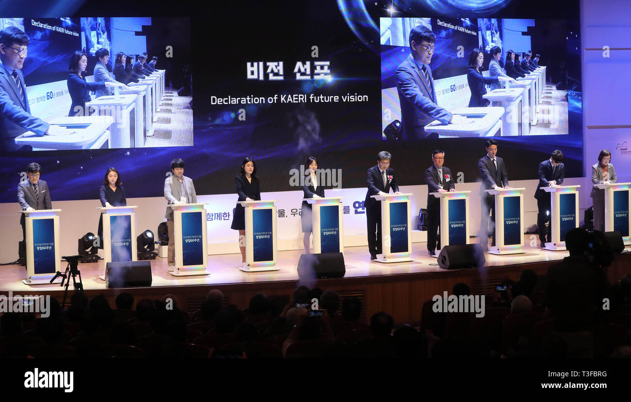 09th Apr, 2019. KAERI's 60th anniversary A ceremony to declare a future ...