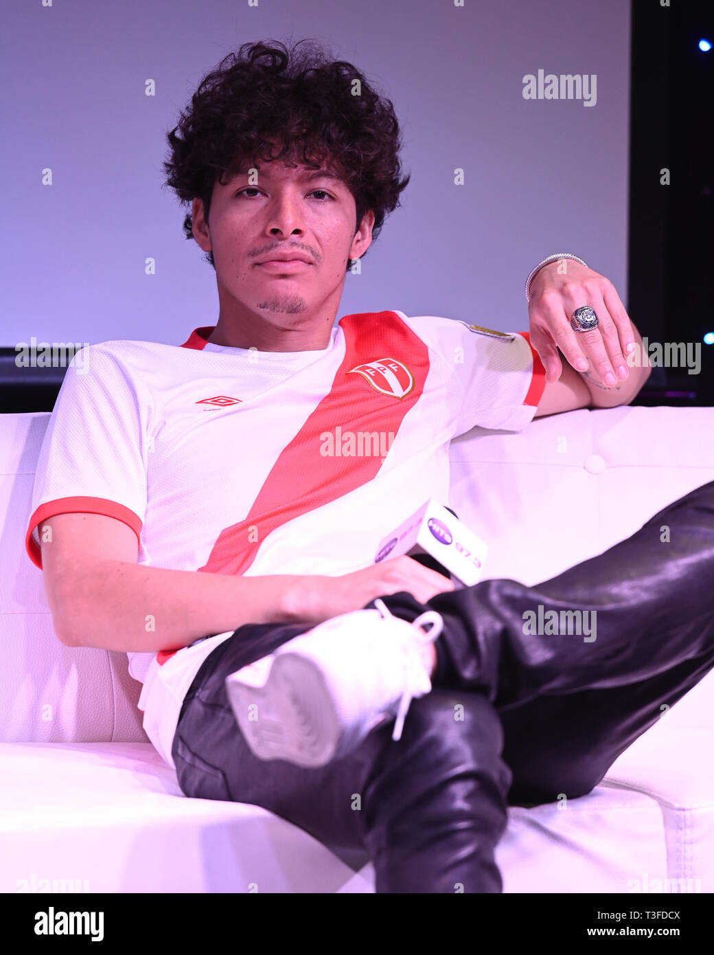 Hollywood, FL, USA. 08th Apr, 2019. Alejandro Chal also known as A ...