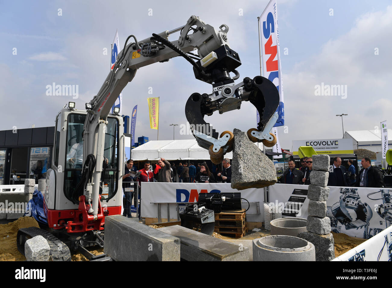 Munich, Germany. 09th Apr, 2019. Faszination bauma 2019-the world's ...