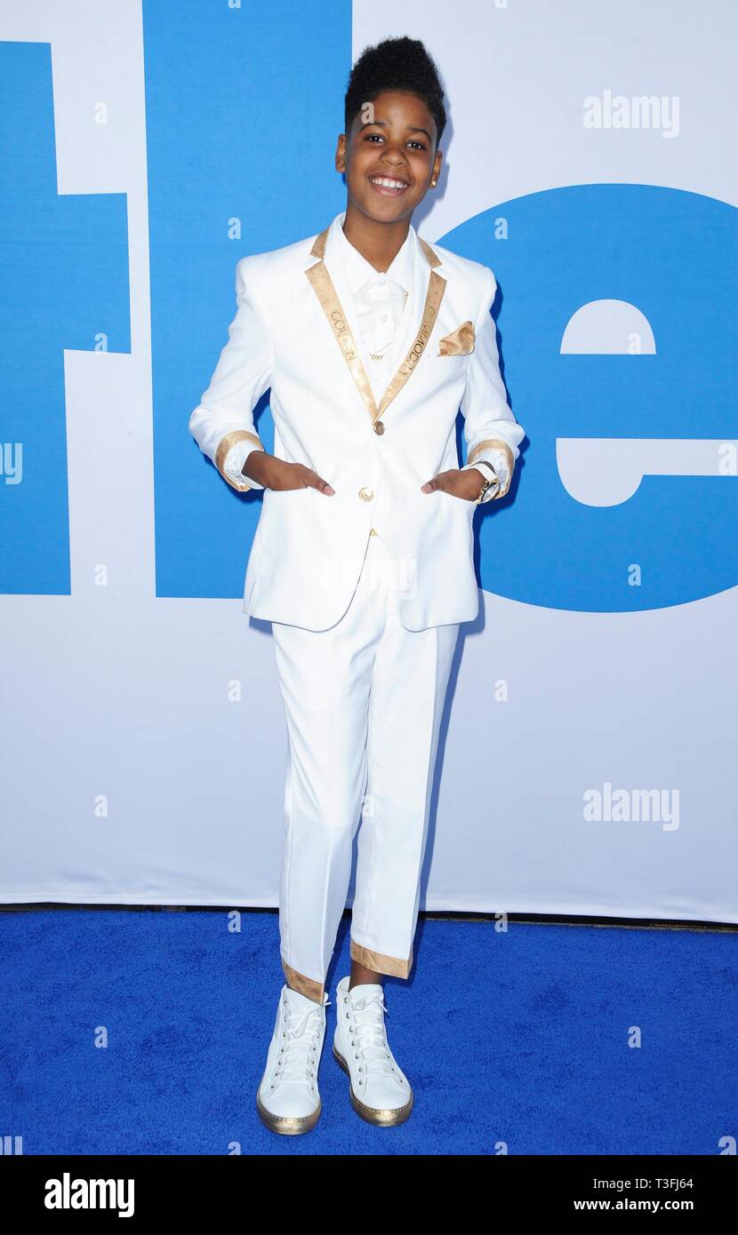 Los Angeles, CA, USA. 8th Apr, 2019. JD McCrary at arrivals for LITTLE ...