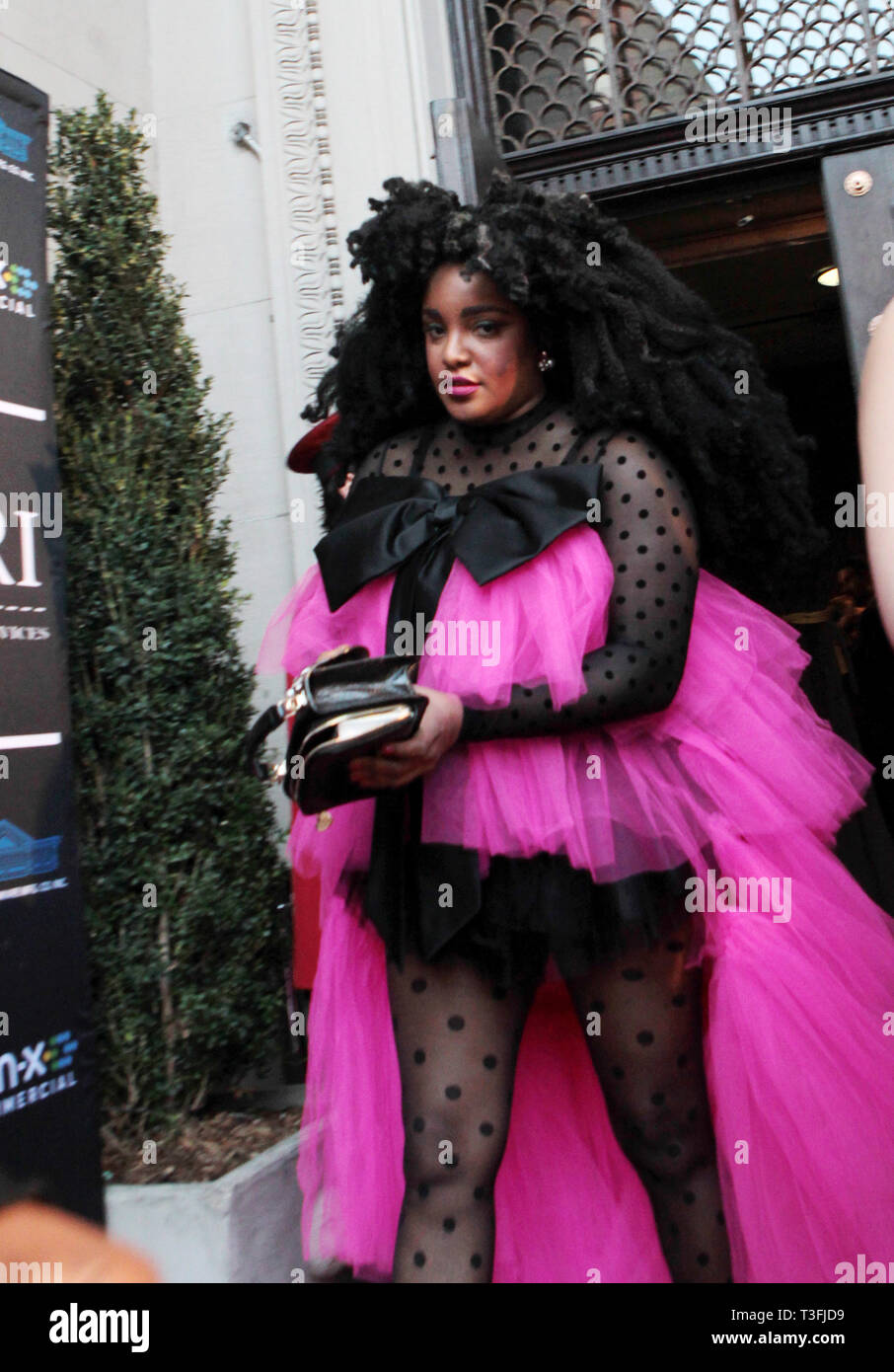 New York, USA. 8th Apr, 2019. Recording Artist TK Wonder attends the ...