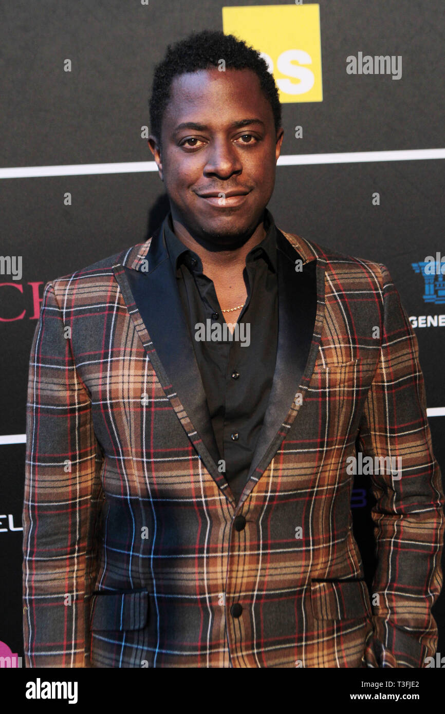 New York, USA. 8th Apr, 2019. Visual Artist Sanford Biggers attends the ...