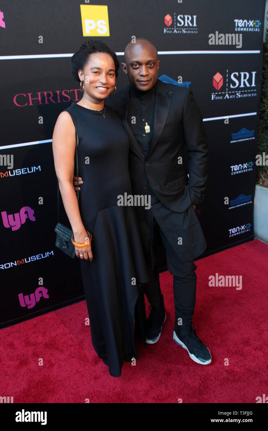 New York, USA. 8th Apr, 2019. (L-R) Curator Rujecko Hockley and Visual ...