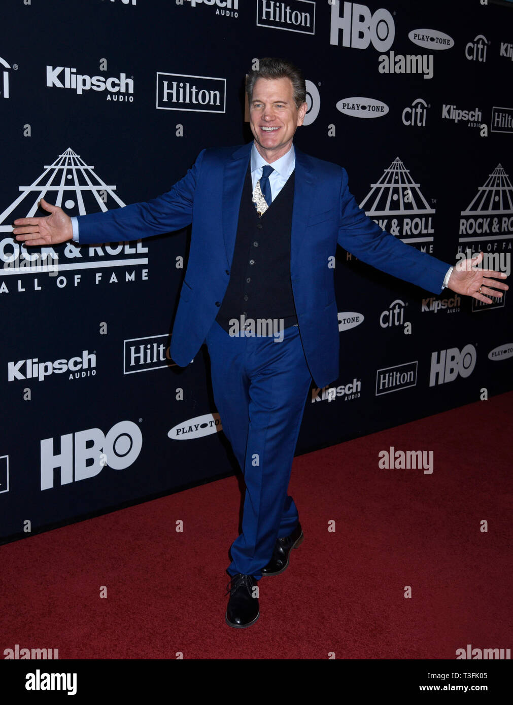 29 March 2019 - Brooklyn, New York - Chris Isaacs at the Rock & Roll ...