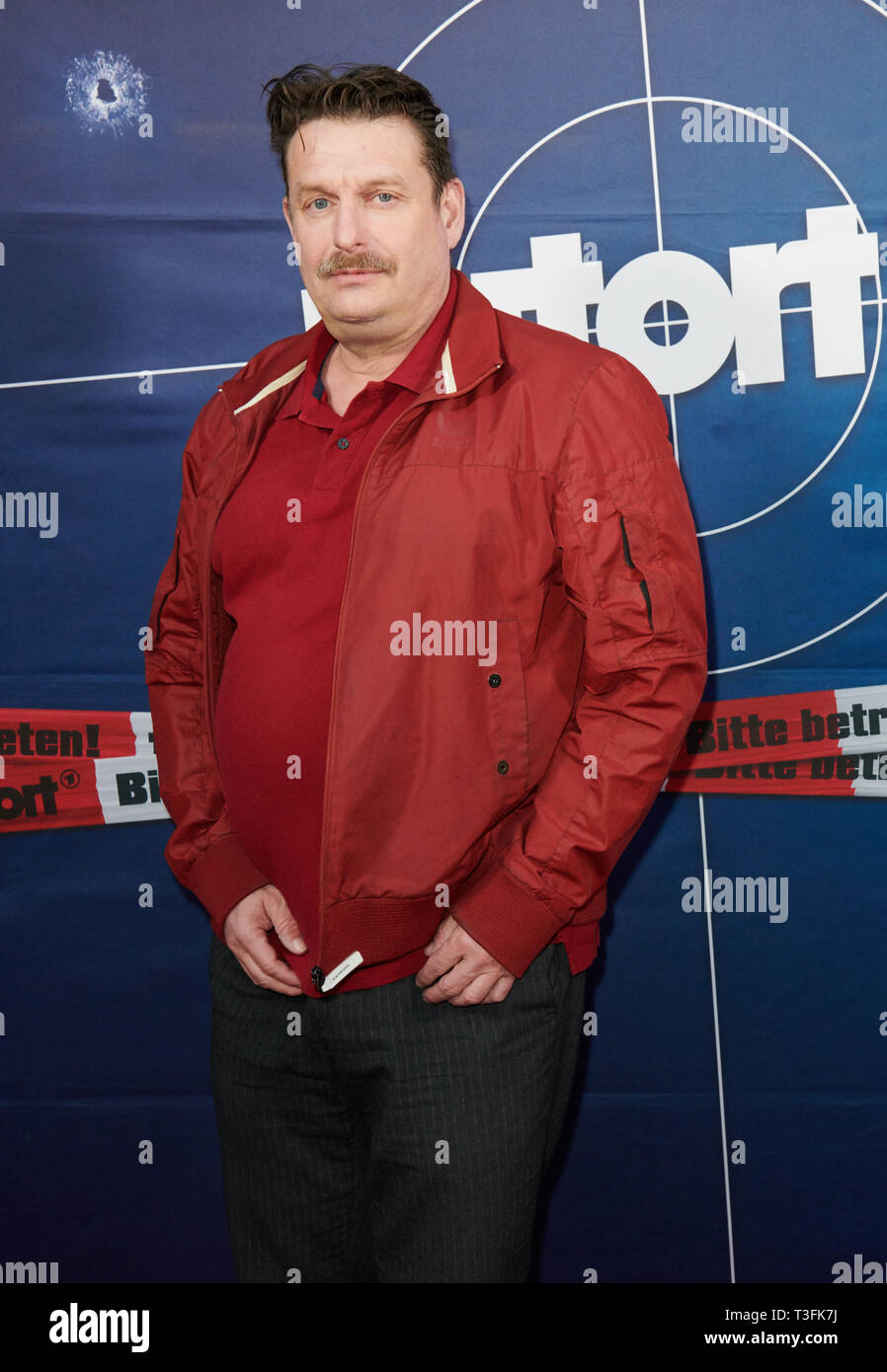 Berlin, Germany. 09th Apr, 2019. The actor Peter Trainer comes to the ...