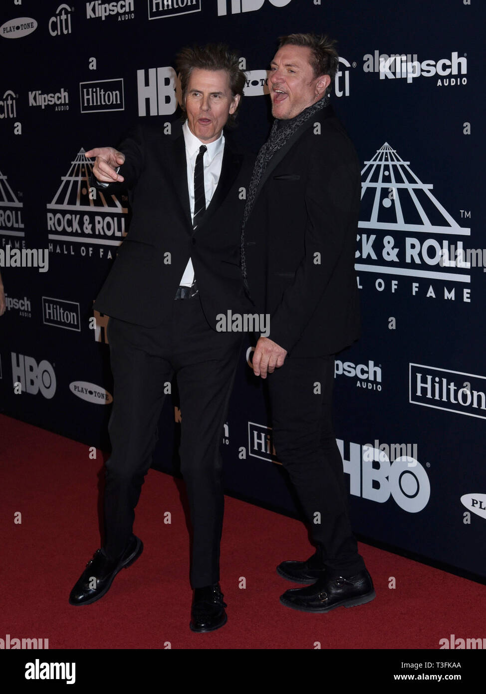 29 March 2019 - Brooklyn, New York - John Taylor and Simon Le Bon ...