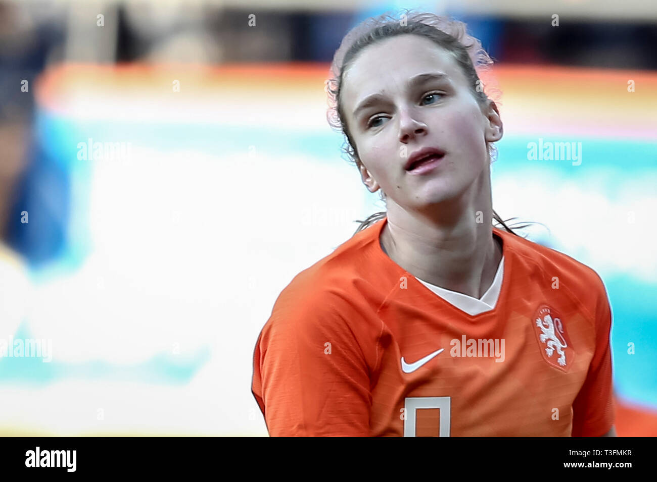 ALKMAAR, 09-04-2019 ,Afas stadion, , Netherlands - Chili women ...