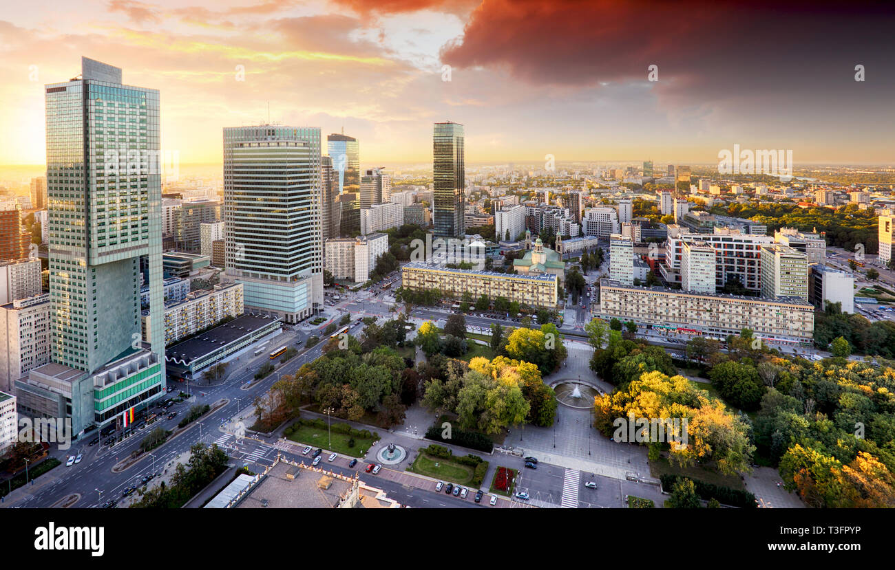 Warsaw architecture hi-res stock photography and images - Alamy