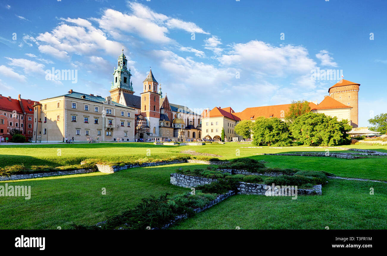 Wawel castle in spring hi-res stock photography and images - Alamy