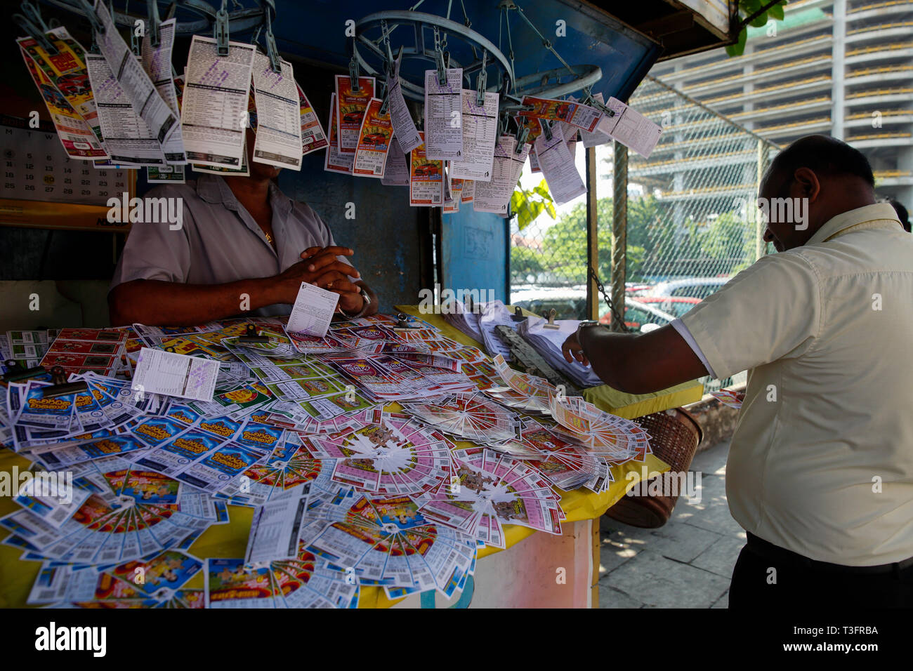 Lottery kiosk hi-res stock photography and images - Alamy