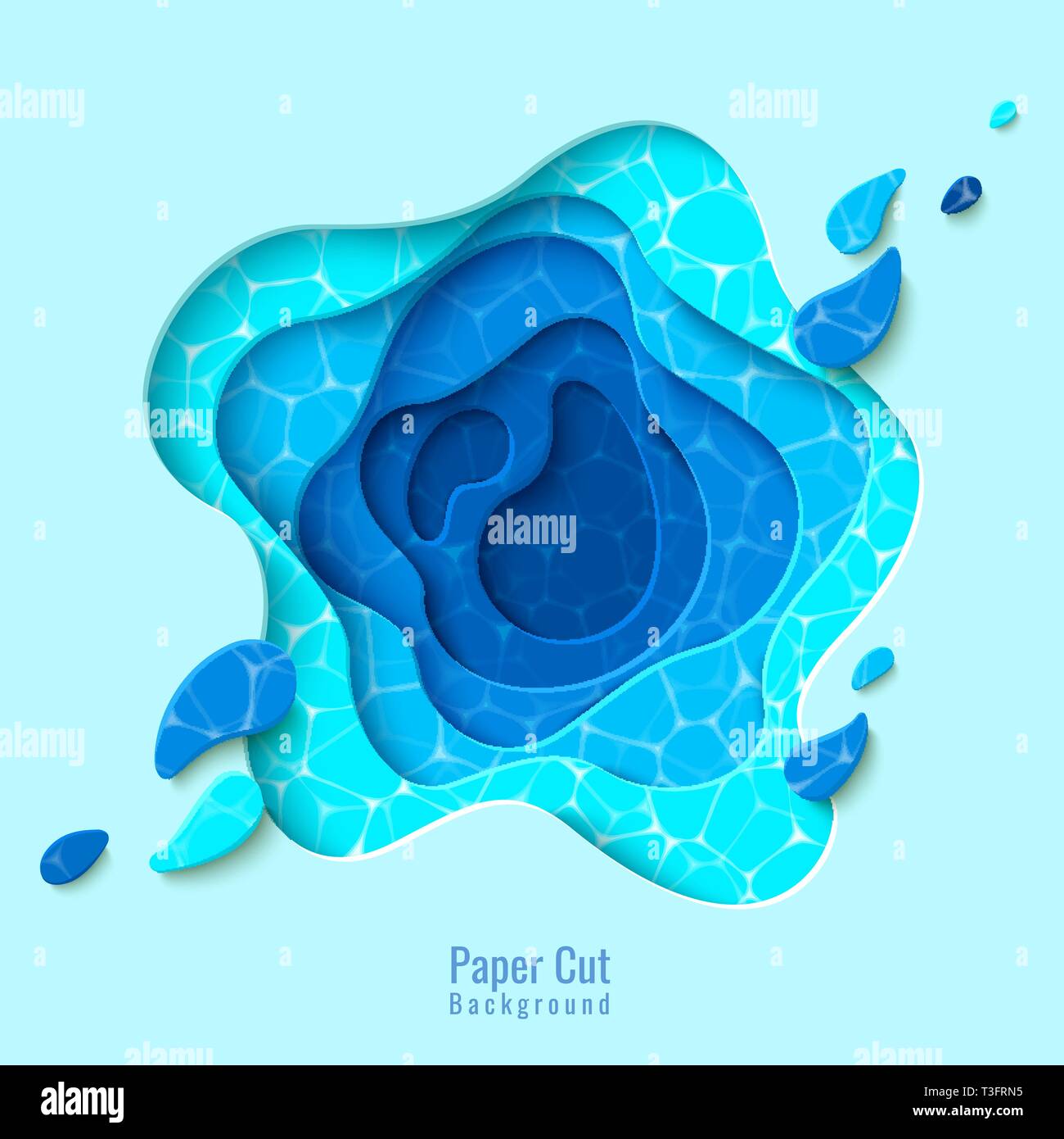 Blank swimming pool background Stock Vector Images - Alamy