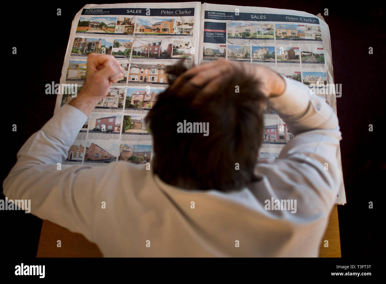 Stress person estate agent hi-res stock photography and images - Alamy