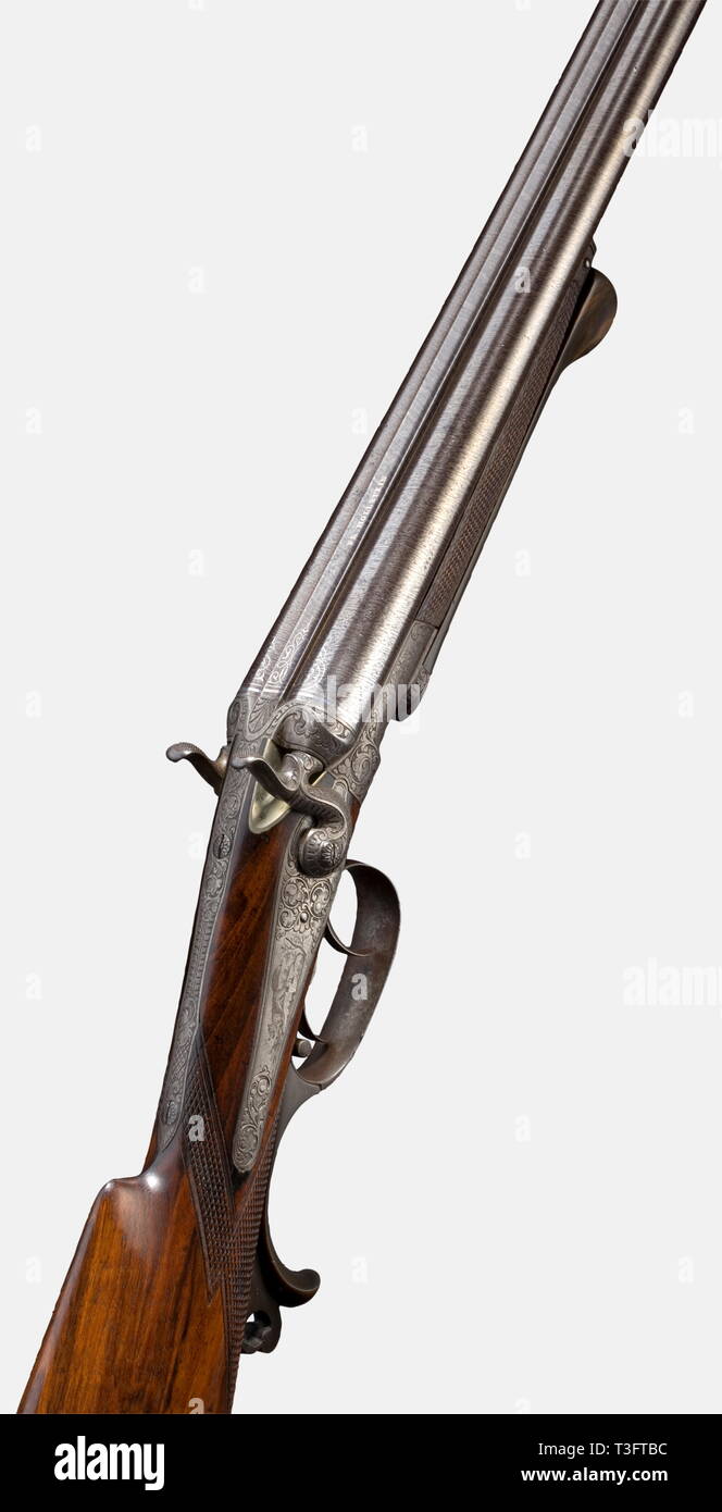 LONG ARMS, MODERN HUNTING WEAPONS, double action double-barrelled ...