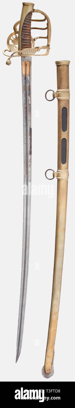 A sabre for a dragoon officer of the Garde Impériale, made for ...