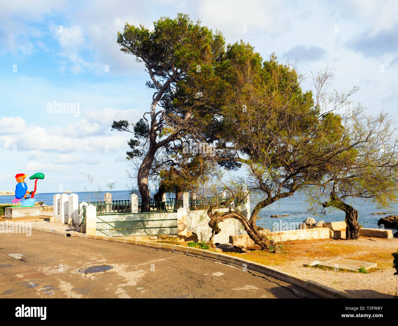 Balearic islands walkway hi-res stock photography and images - Alamy