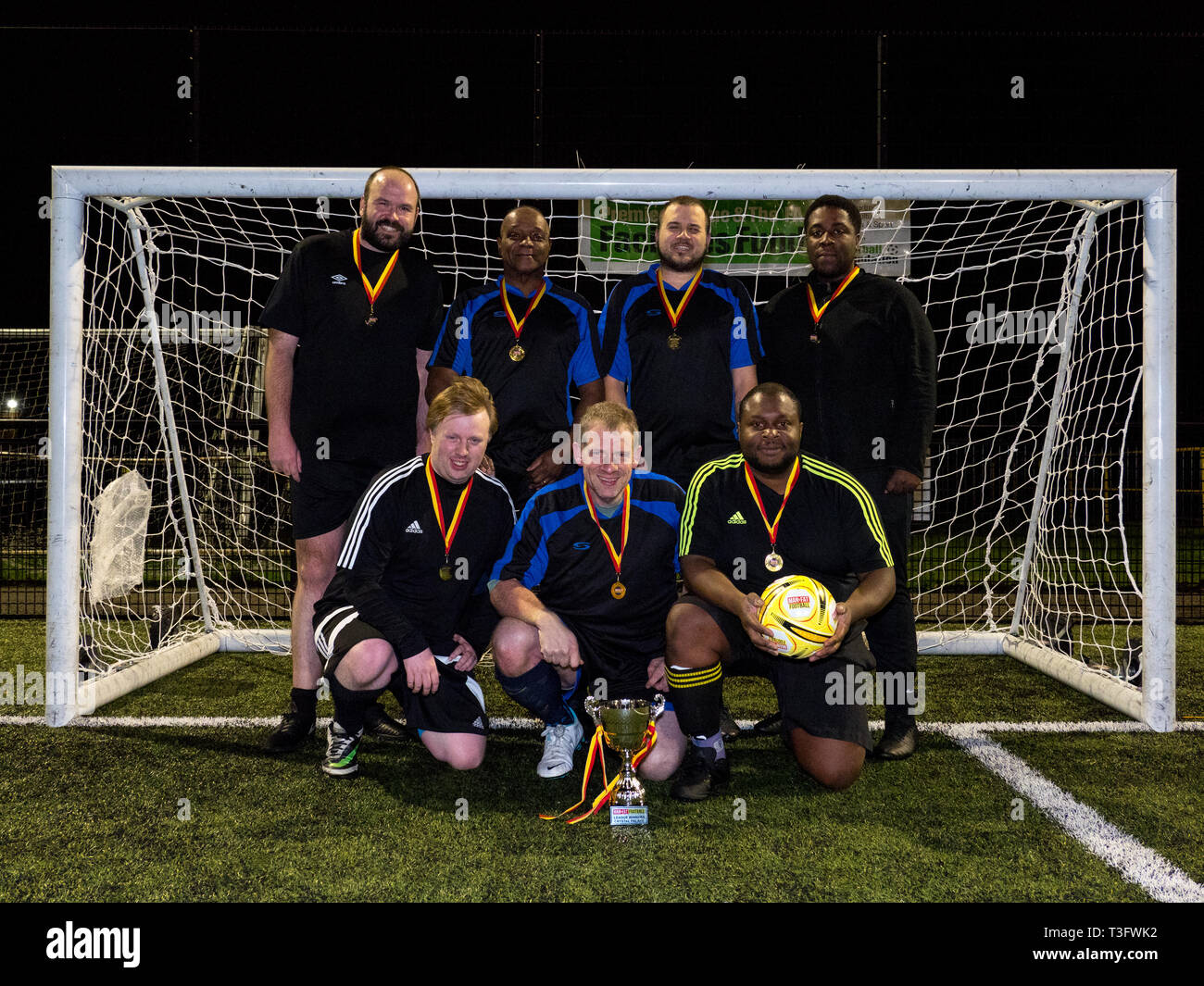 Fat men football hi-res stock photography and images - Alamy