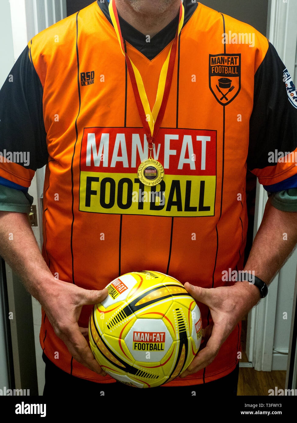 Fat men football hi-res stock photography and images - Alamy