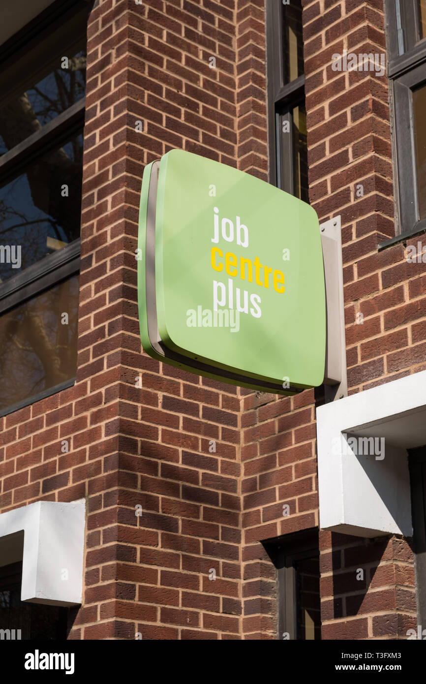 Job centre plus sign in hi-res stock photography and images - Alamy
