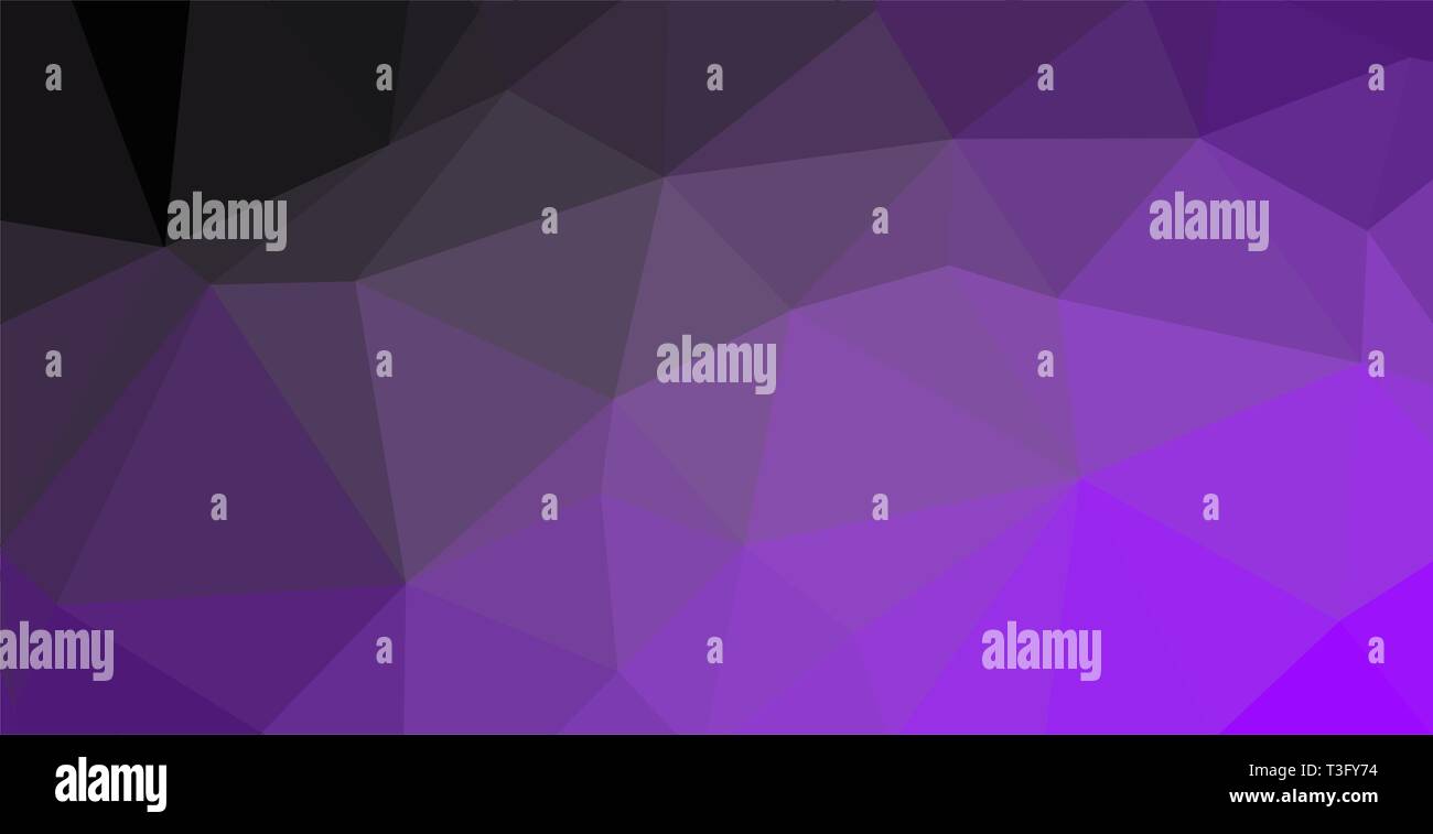 Abstract geometric black violet color shades gradient background ...
