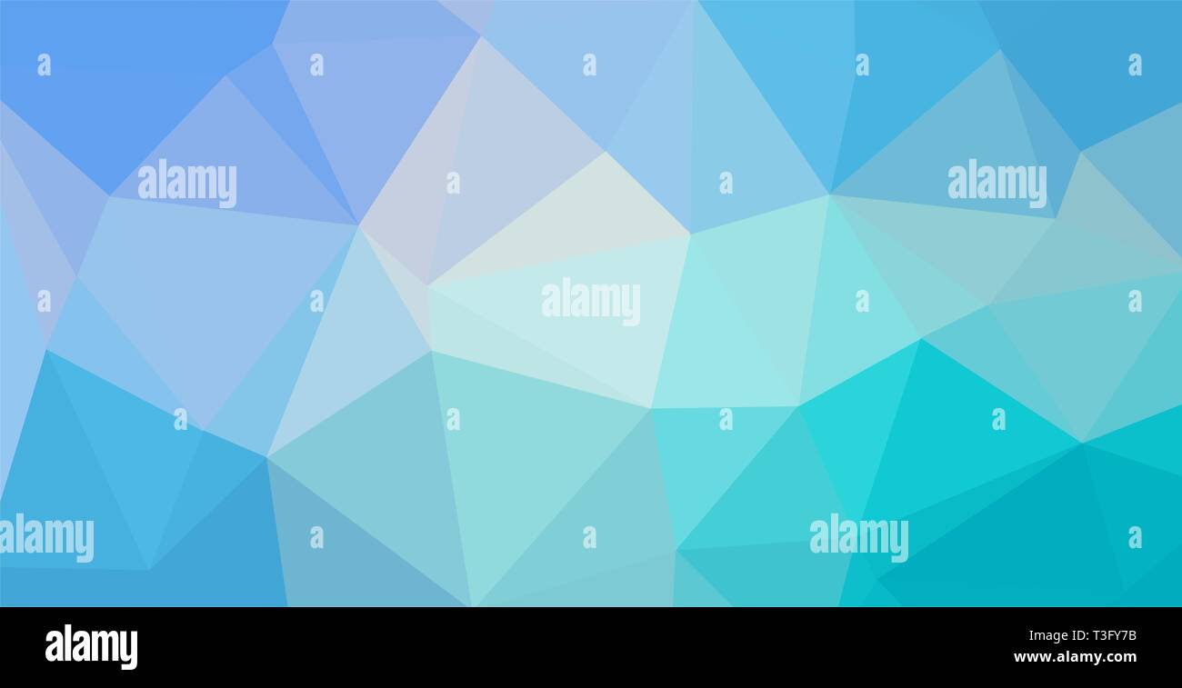 Abstract geometric blue color shades gradient background texture, low ...