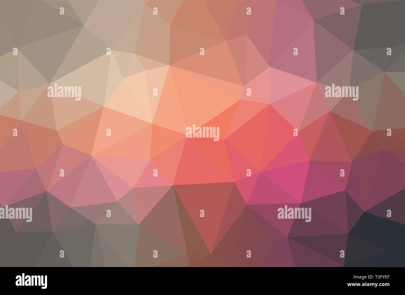 Abstract geometric gradient background texture, colorful shades, low poly triangle pattern ...