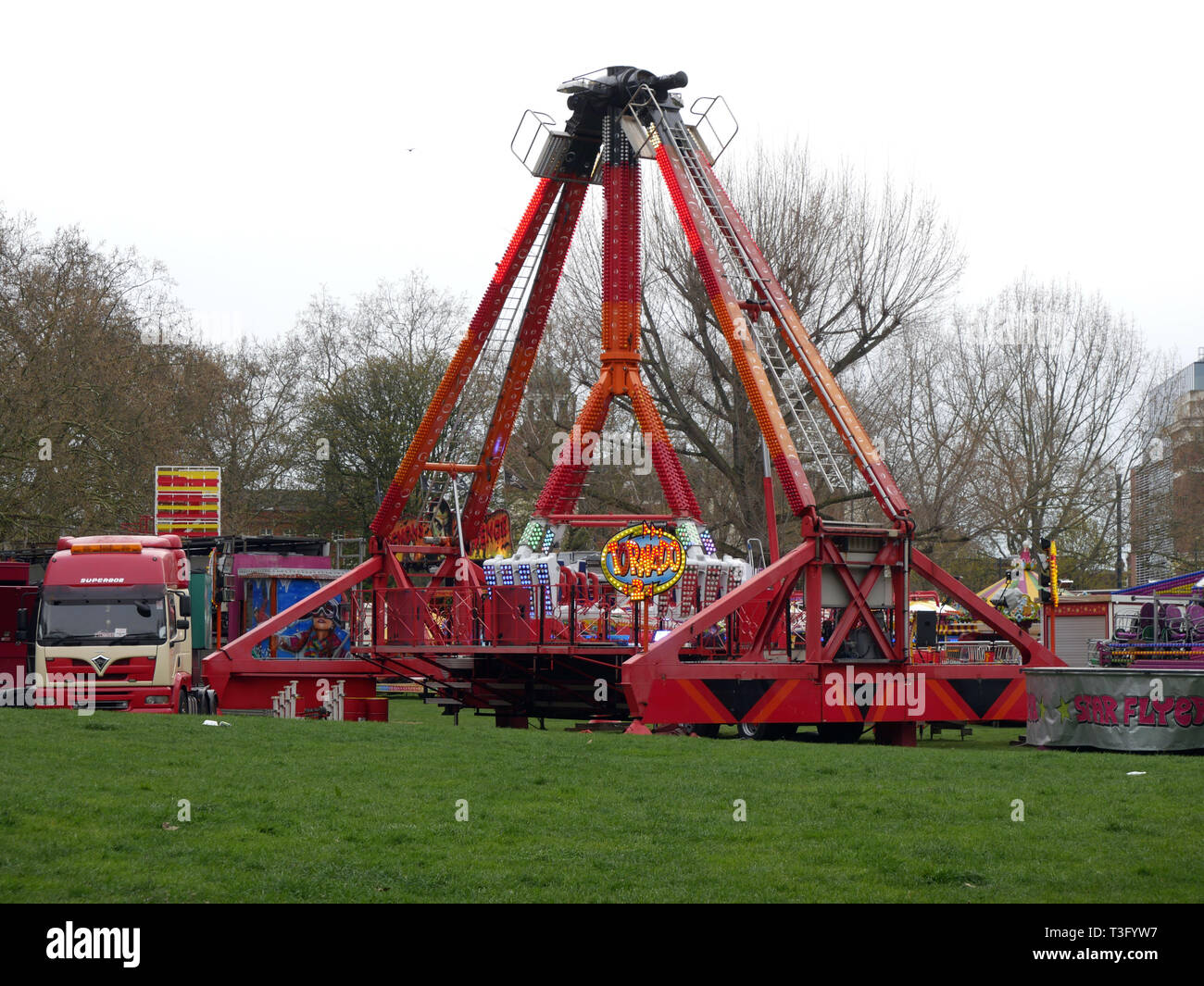Fairground lorry hi-res stock photography and images - Alamy