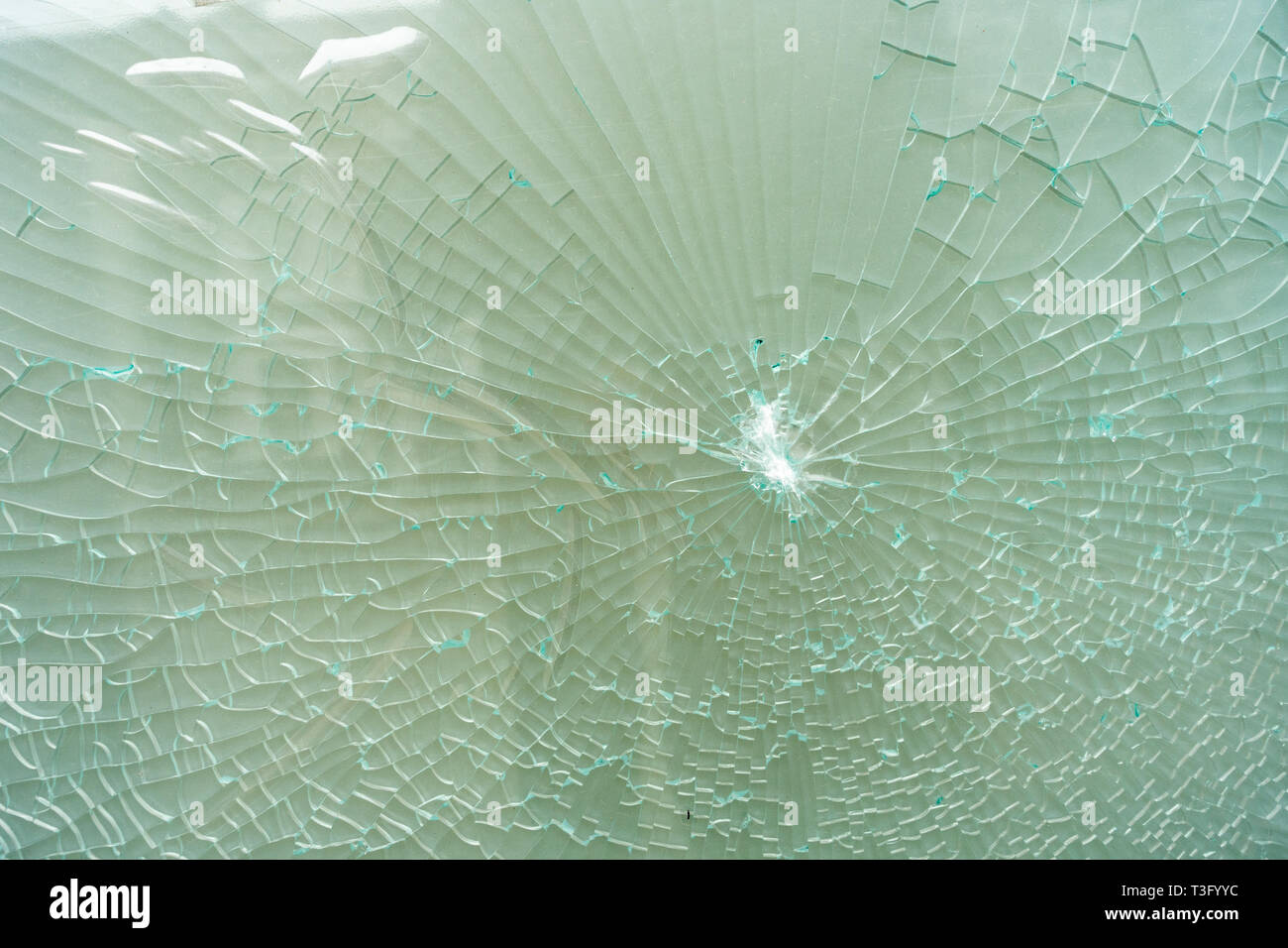 Broken glass window hi-res stock photography and images - Alamy