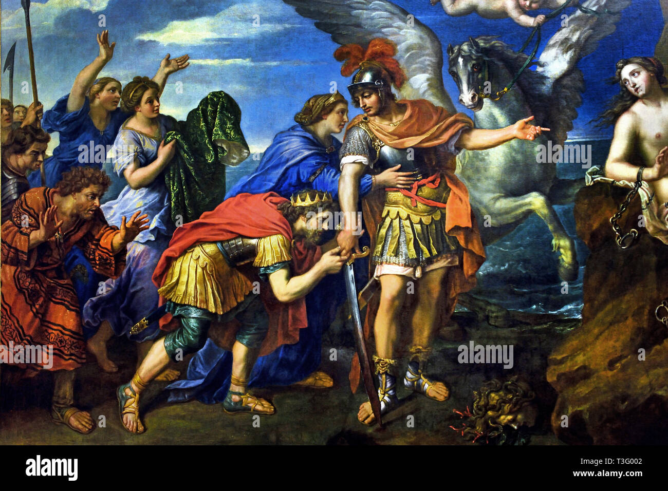 The Rescuing of Andromeda, 1679, Pierre MIGNARD 1612 – 1695 France ...