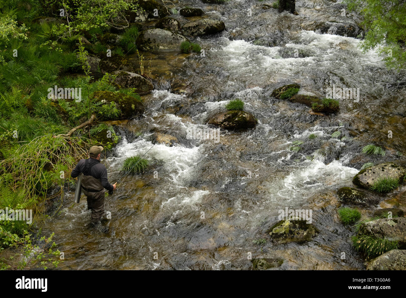 Wearing waders hi-res stock photography and images - Alamy