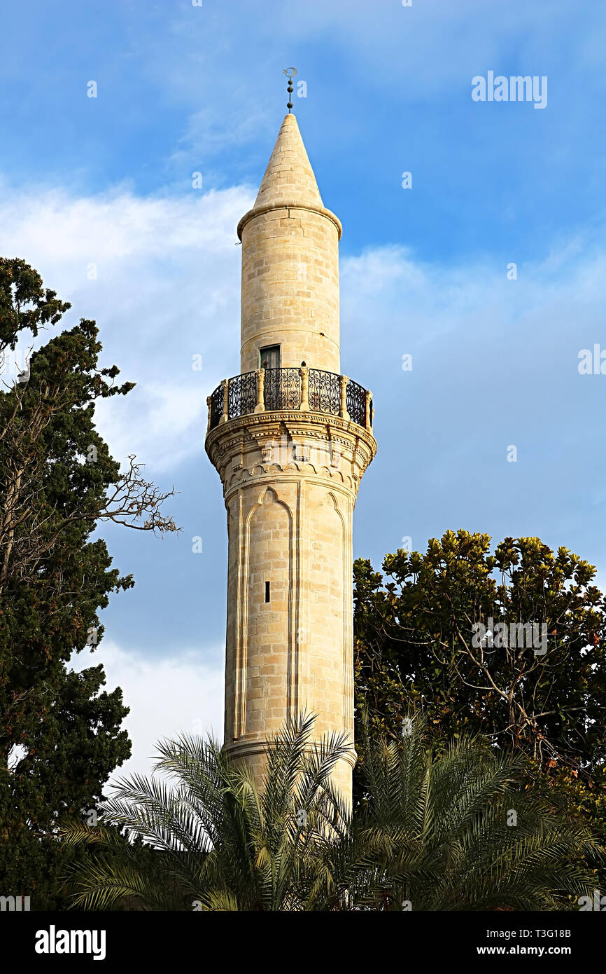 The minaret of the Grans Mosque (Djami Kebir as it is called) in ...