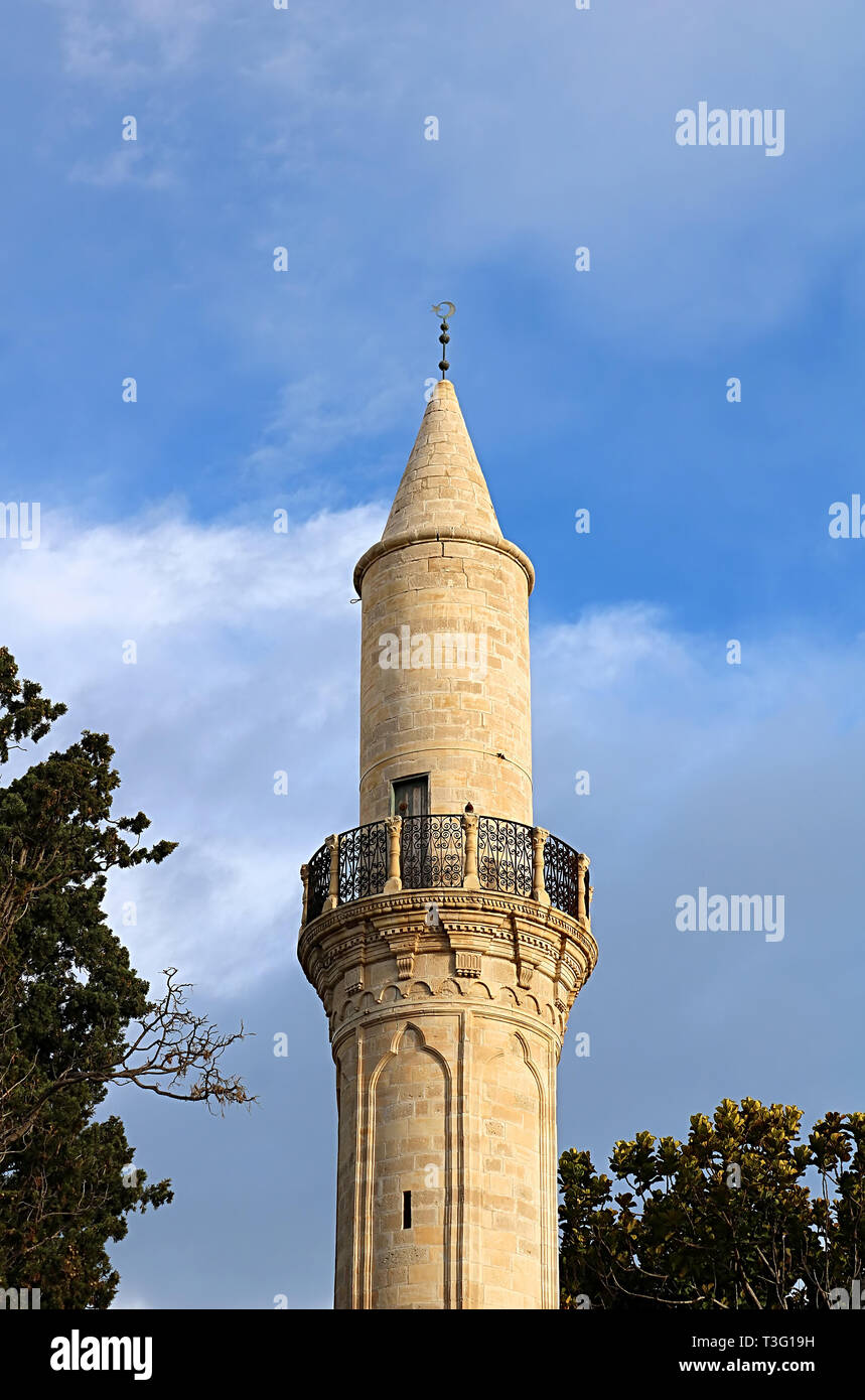 The minaret of the Grans Mosque (Djami Kebir as it is called) in ...