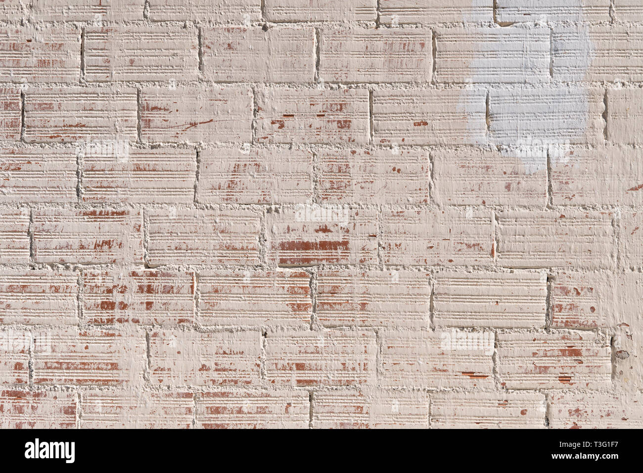 Painted Brick wall background. Construction texture pattern Stock Photo ...