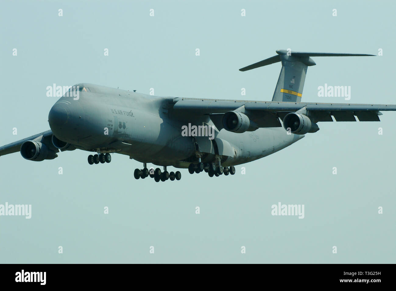 United States Air Force Lockheed C-5 Galaxy large military transport ...